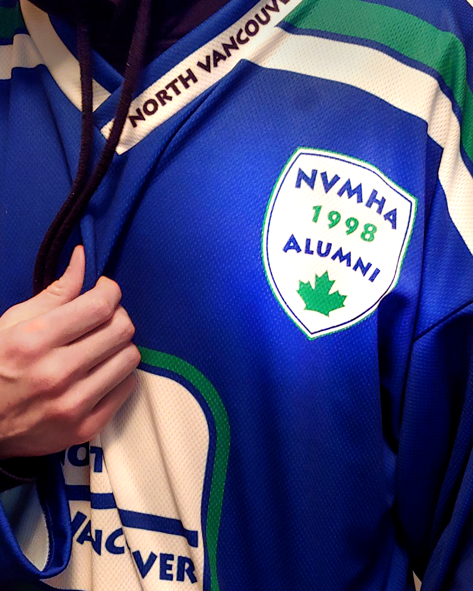 Show your pride with the 2025 NVMHA Alumni Jersey – North Vancouver ...